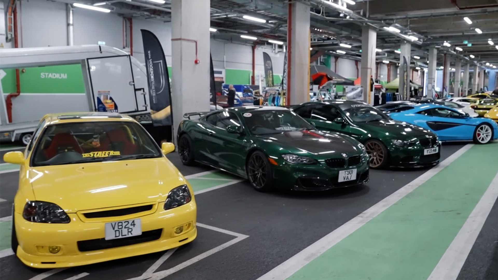 Exploring a secret Fast & Furious style car show