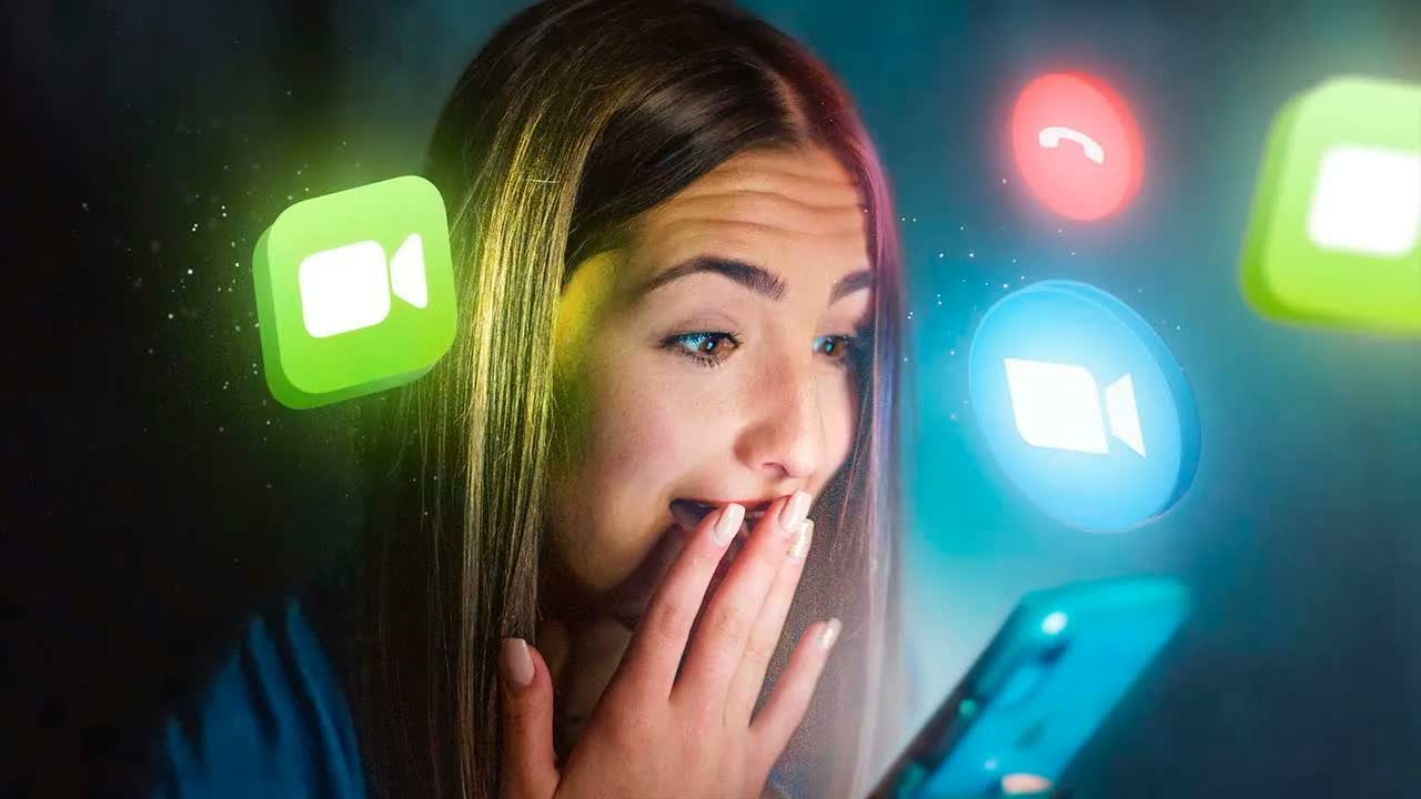 I made a vlog only using video calls