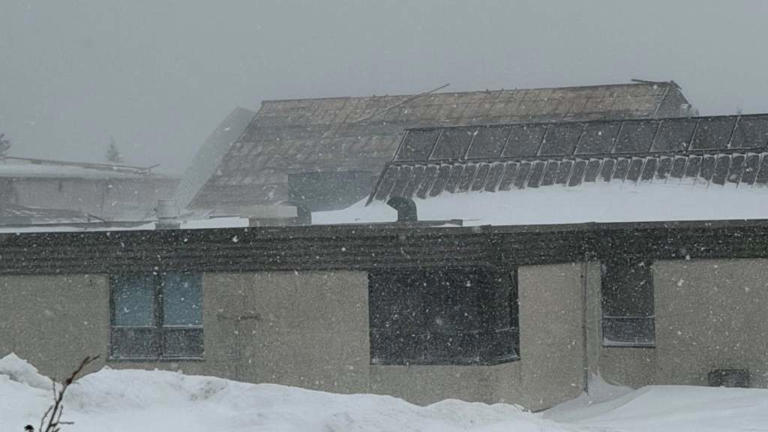 High winds blow roof off school, wreak havoc across Alberta