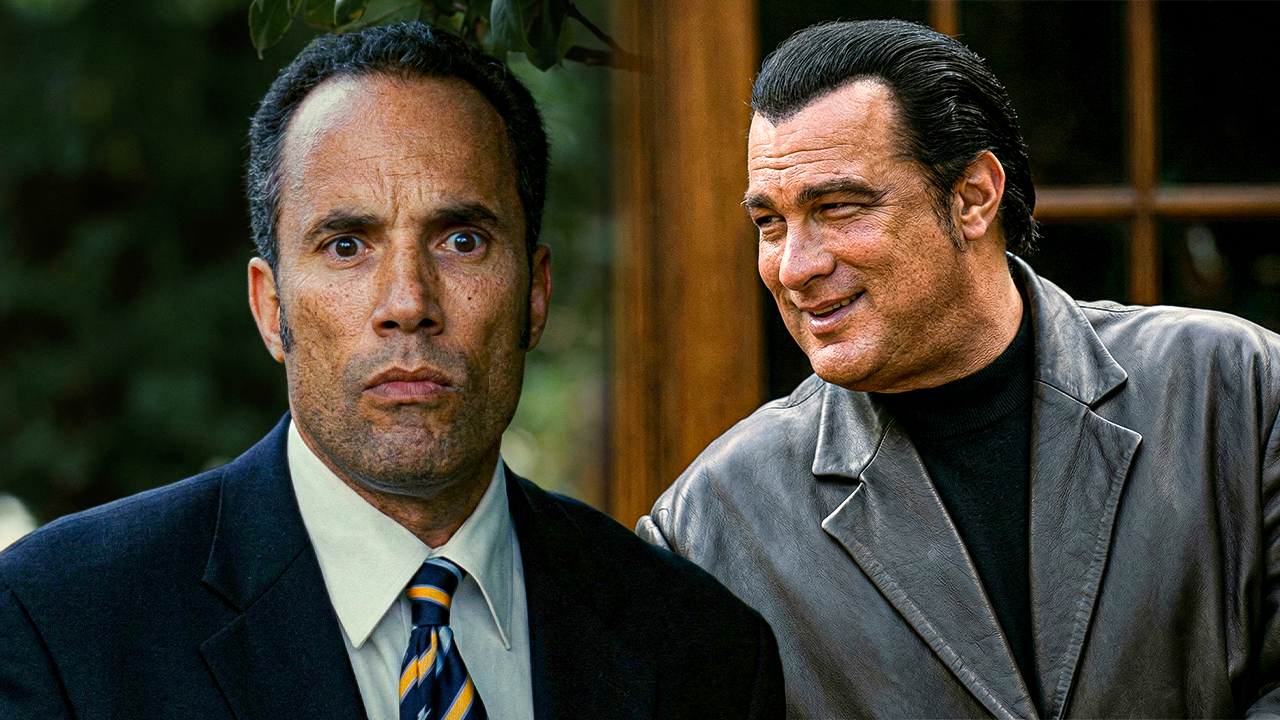 Sometimes Steven Seagal uses his fists, sometimes he just drops amazing ...