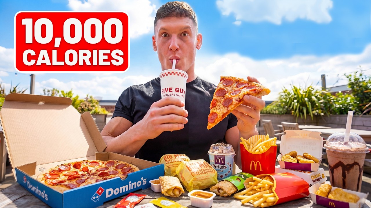 I had 10 hours to eat 10,000 calories - it got ugly