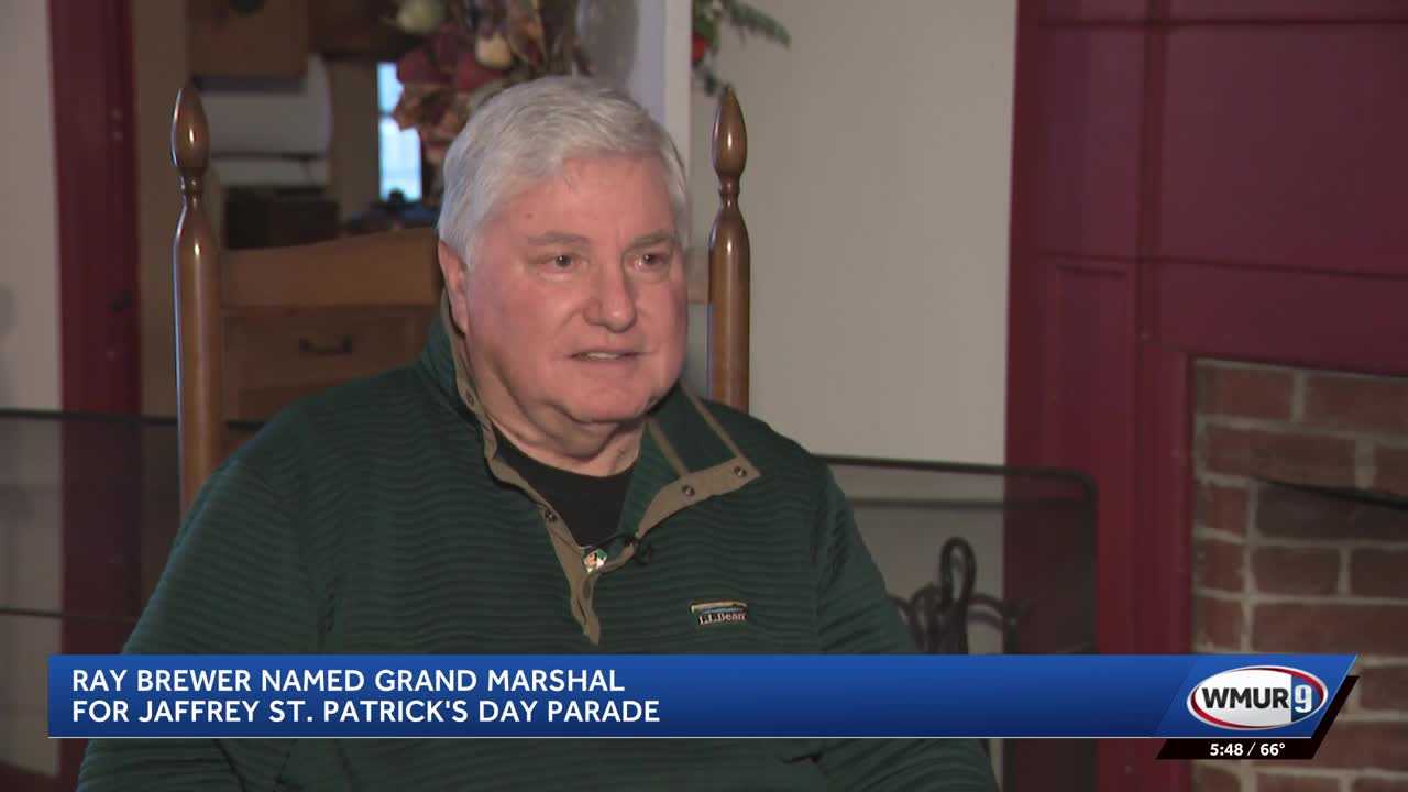 Ray Brewer named grand marshal of Jaffrey St. Patrick's Day Parade