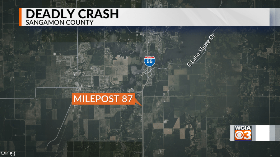 2 dead after wrong-way crash on I-55 near Springfield