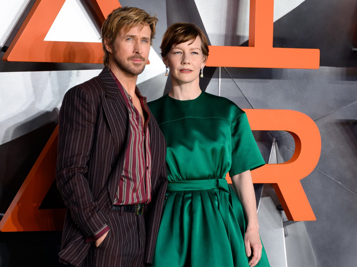 Sandra Hüller and Ryan Gosling shine at world premiere in London