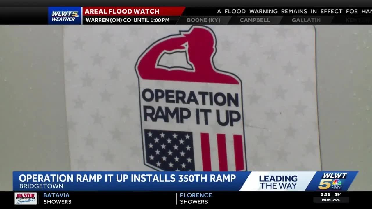 Operation Ramp It Up installs 350th wheelchair ramp in Bridgetown