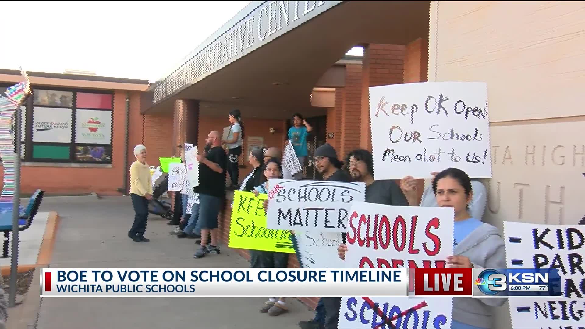 USD 259 board to vote on timeline for four school closures