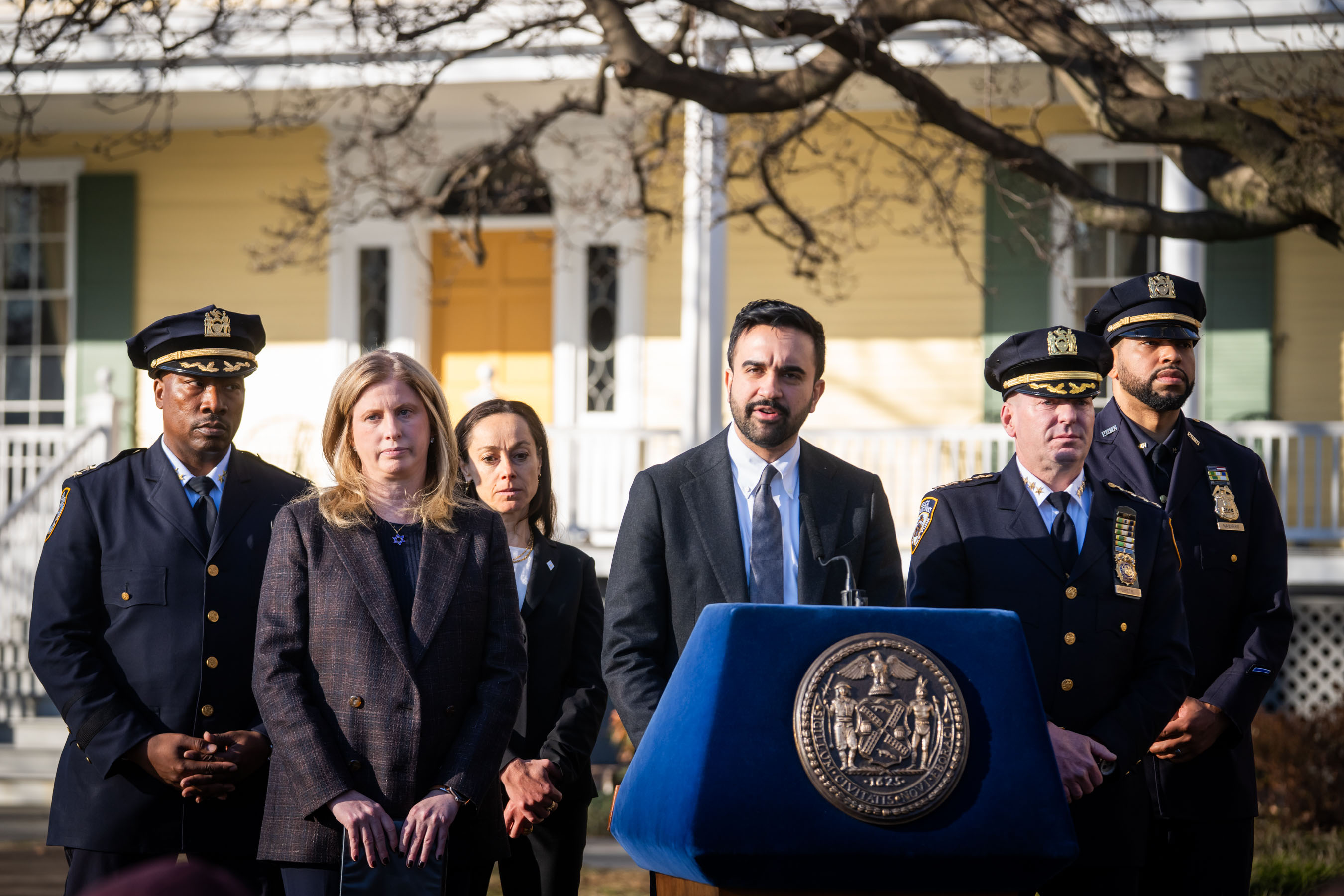 A bomb thrown outside Gracie Mansion unearths grim reality for NYC mayor