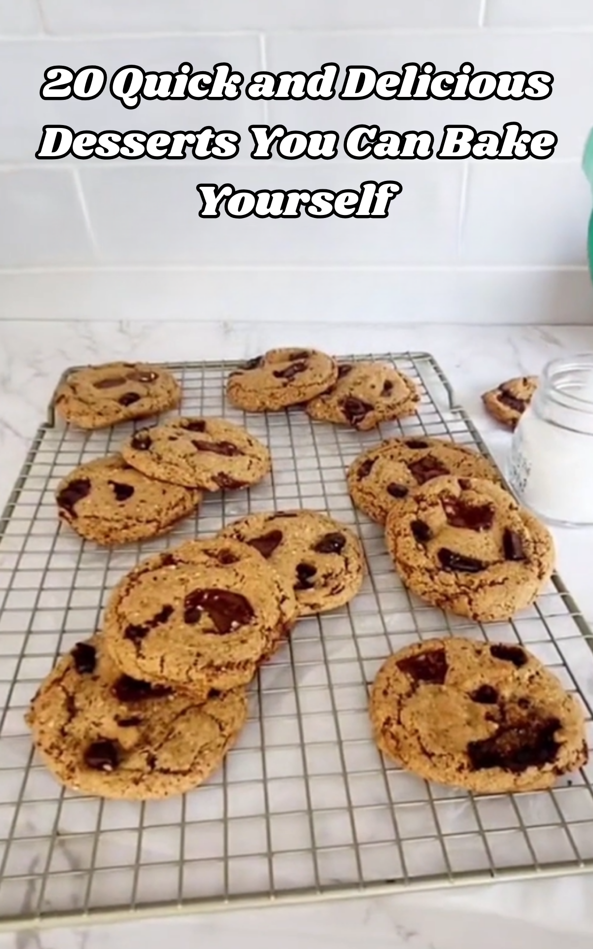 20 quick and delicious desserts you can bake yourself | Easy baking ideas