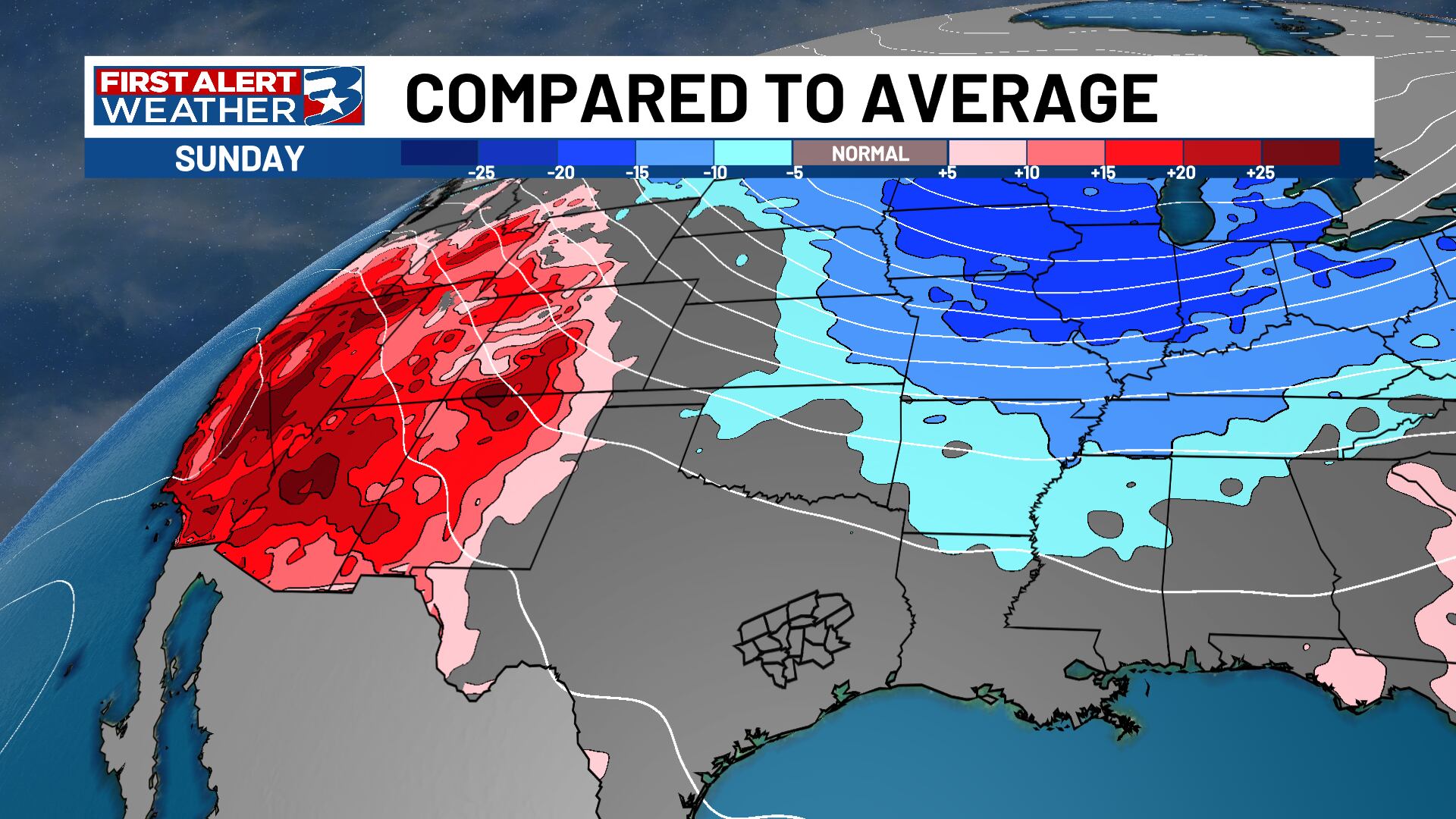 Eyeing next week for the coldest air of March