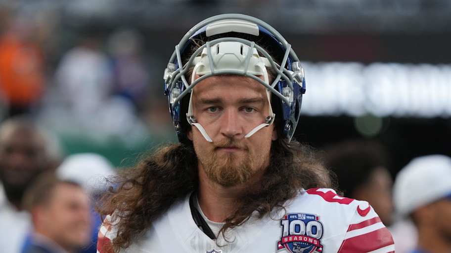 Giants release punter Jamie Gillan