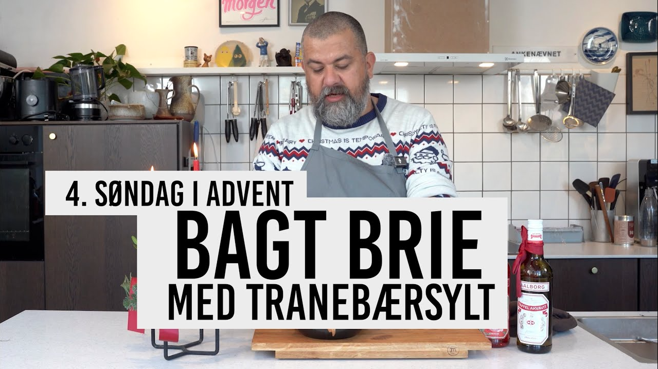 Bagte Brie med Tranebærsylt Perfekt Adventsforret