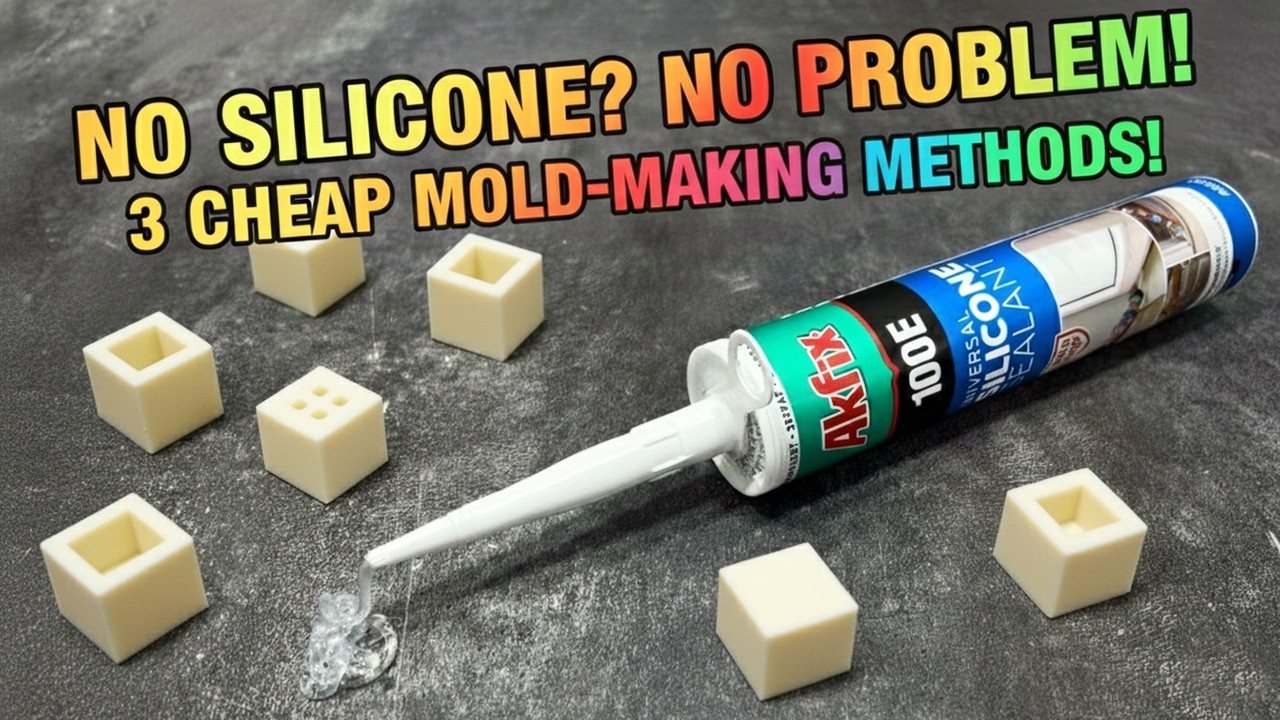 3 budget friendly DIY mold making hacks to try