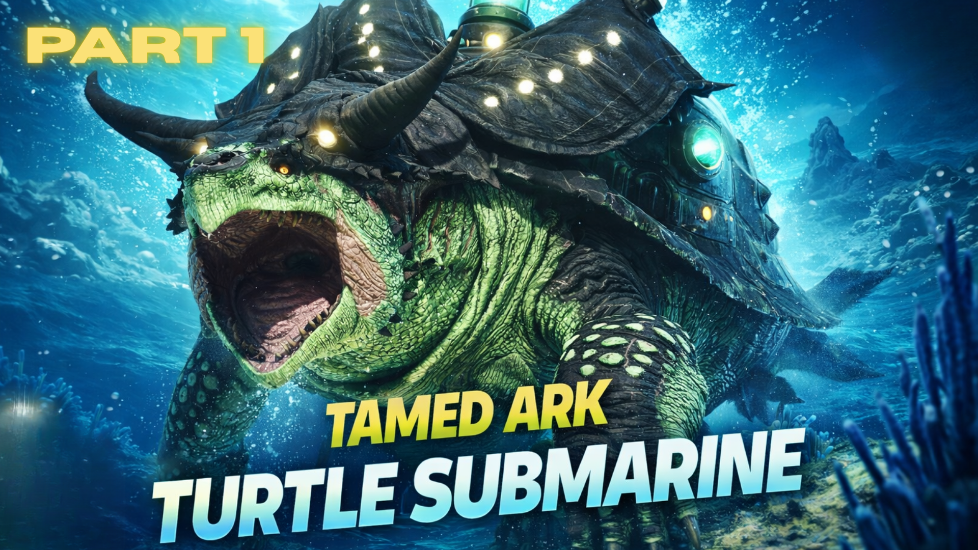 ARK Astraeos E3 part 1 taming the legendary turtle submarine