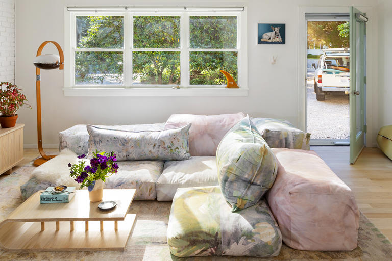 What to do when your front door opens straight into your living room
