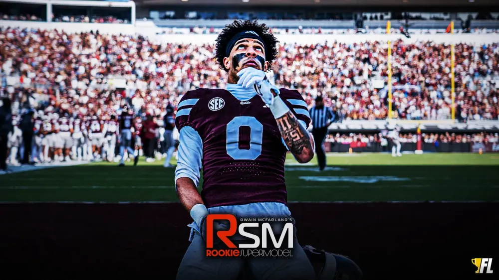 Brenen Thompson rookie super model prospect profile for the 2026 NFL draft