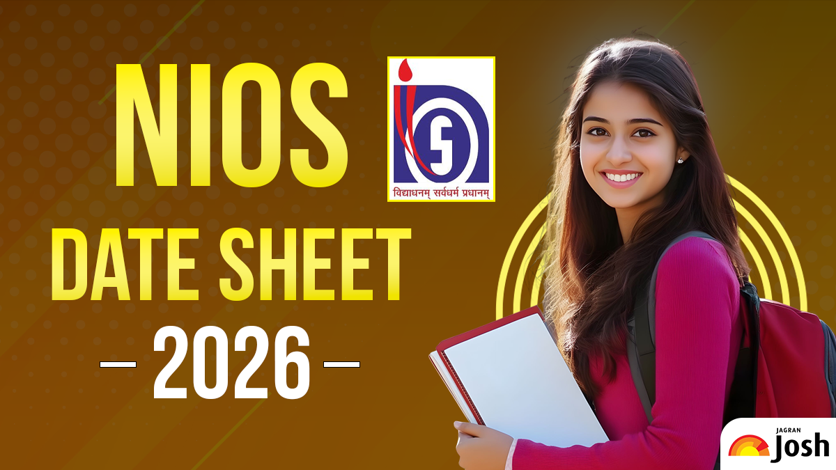 NIOS date sheet 2026: Complete schedule for class 10 & 12 April board exams