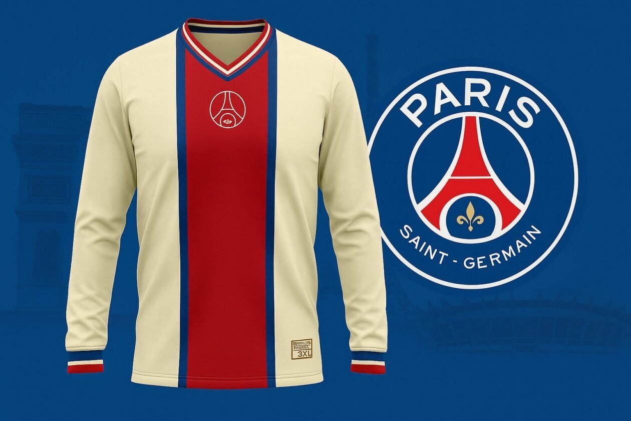 PSG unveils a brand-new jersey for Chelsea clash