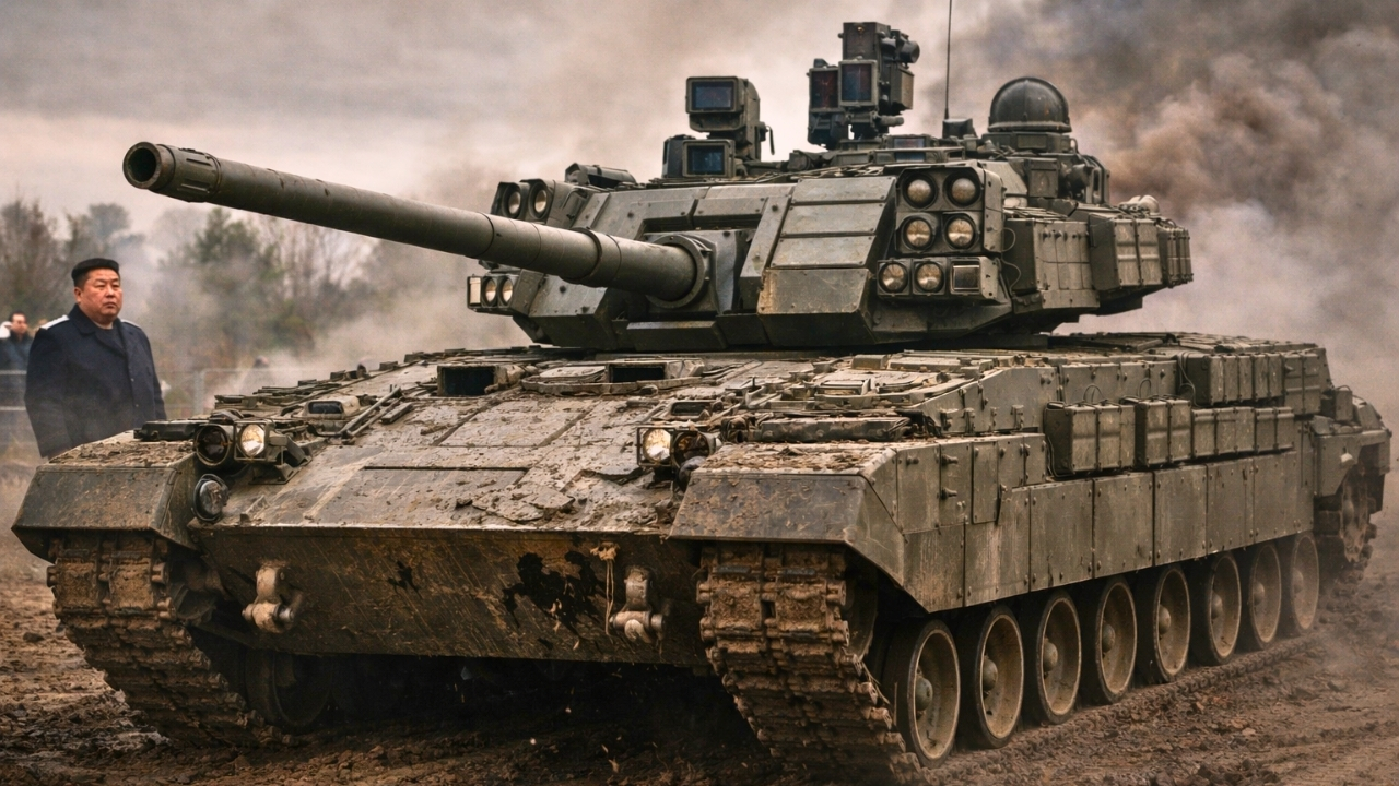 North Korea’s new M2020 tank looks modern on camera but its protection ...