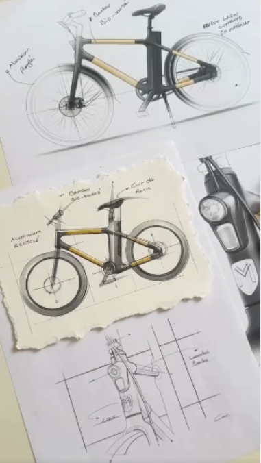 Ordinary bike no more: see the artistic transformation