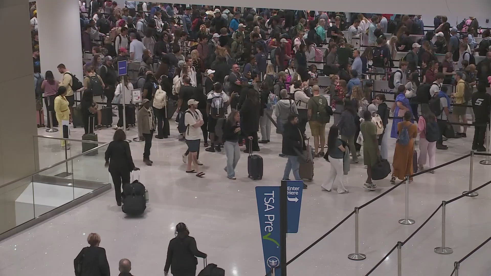 Delays at MSY airport could continue this week