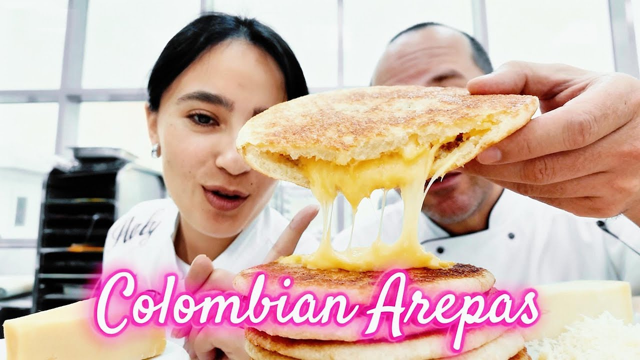 Arepas like a pro chef | Authentic Venezuelan and Colombian street food ...