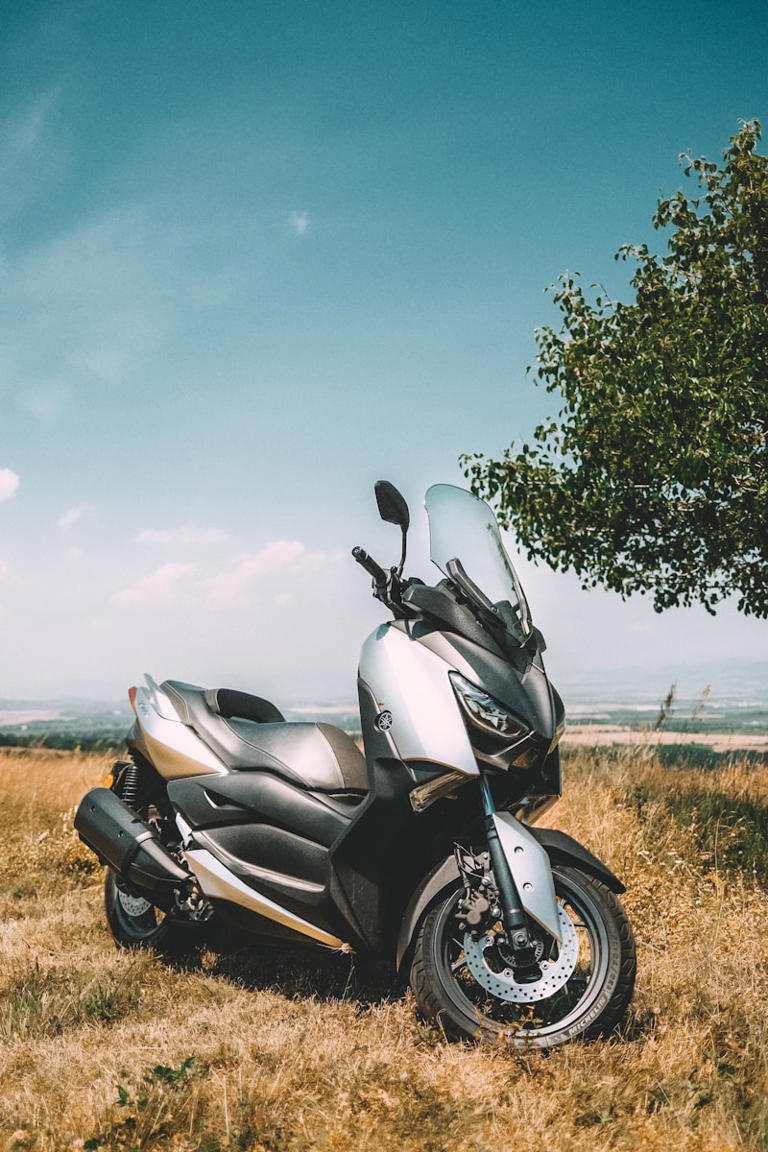 Yamaha's XMax hybrid scooter reimagines two-wheeled power