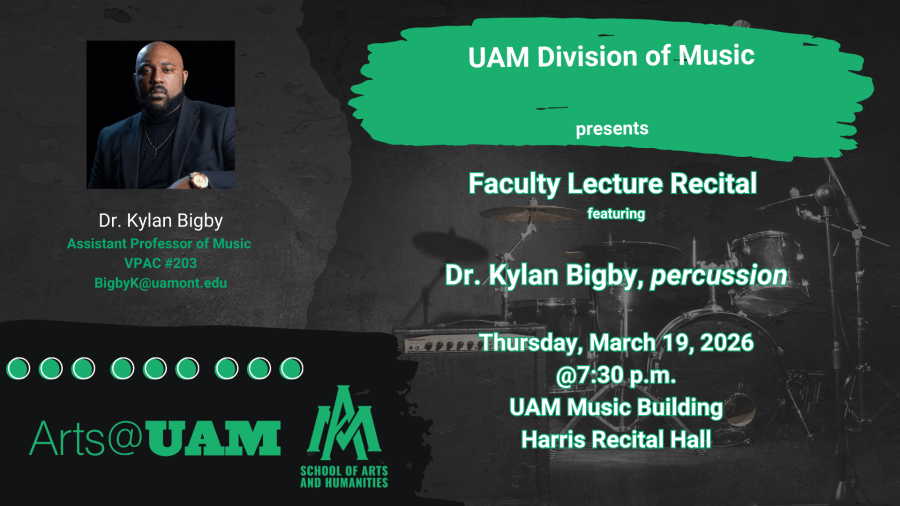 UAM Division of Music professor to present public lecture recital on ...