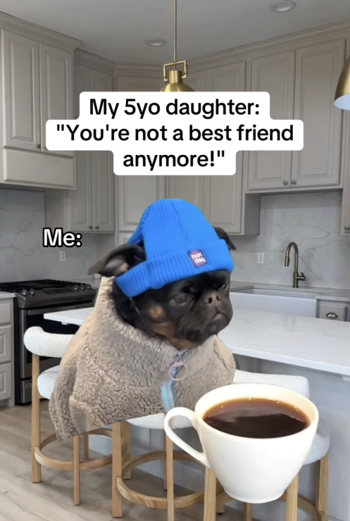 Kids say the darndest things, I tell myself it’s okay