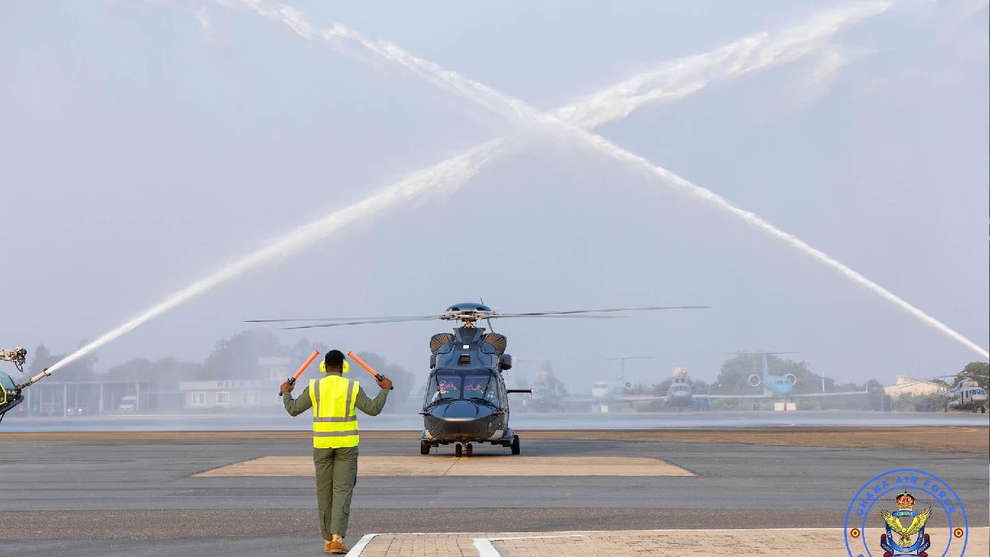 Ghana takes delivery of first Airbus H175 helicopter from France