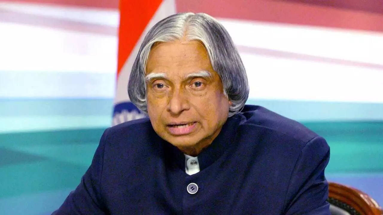 Quote of the day for kids by A P J Abdul Kalam: "We should not give up ...