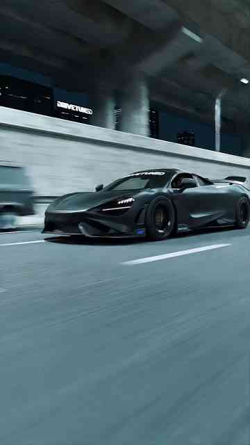 Custom spec McLaren 765LT stunning 3D render showcasing pure speed and ...