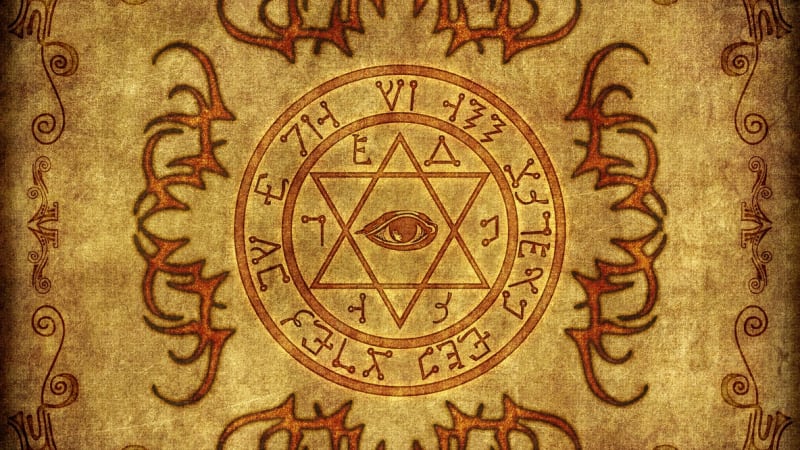 Mocné magické symboly: Ankh jako znak životní energie, pentagram chrání ...