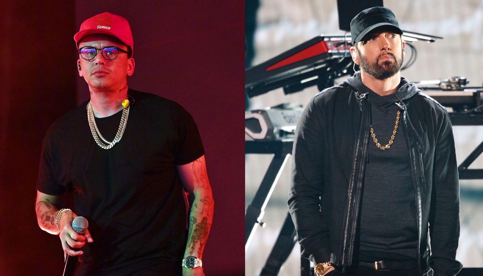 Logic says Skittles was his first rap name because 'Eminem' was taken