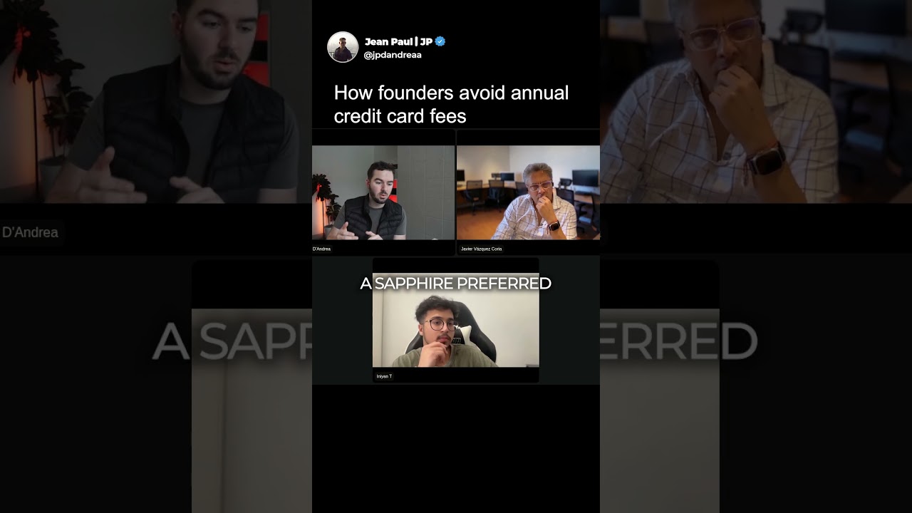 How non-US founders avoid annual credit card fees
