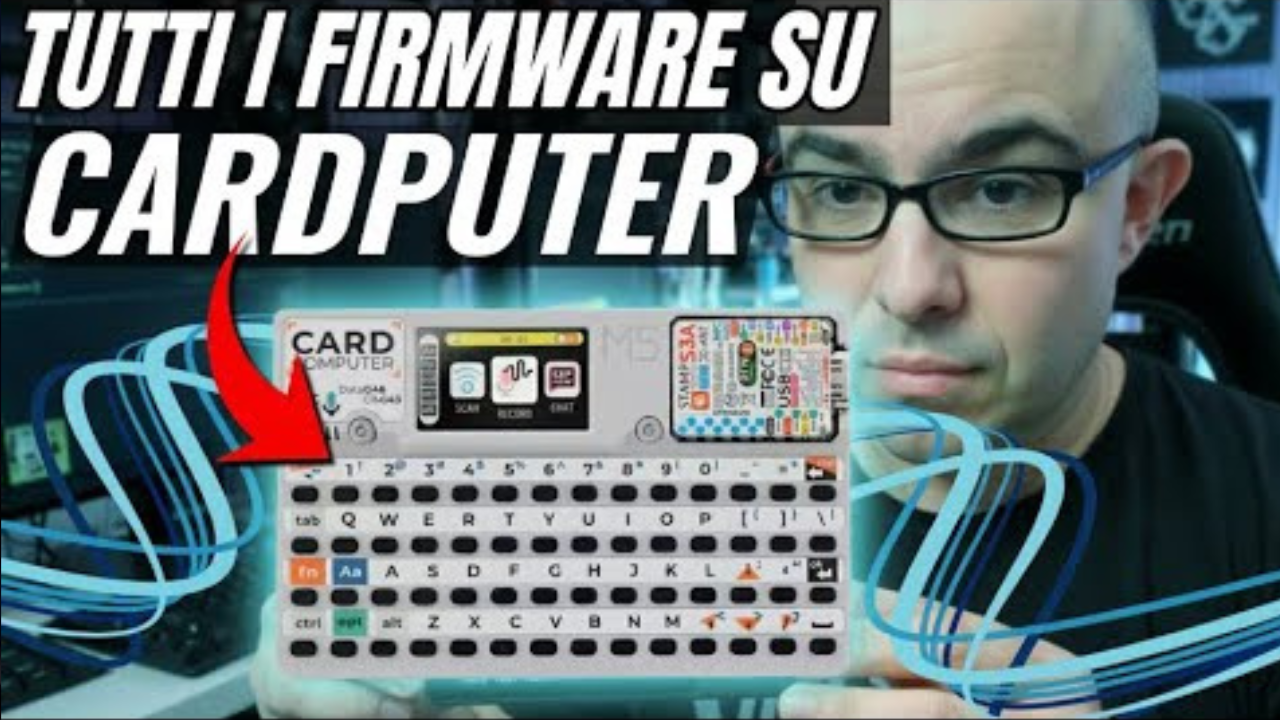 Come mettere più firmware su M5Stack Carduputer con M5 Launcher | guida ...