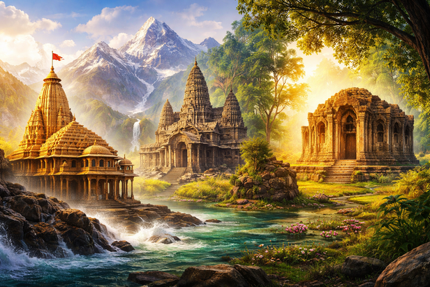 4 temples that reappeared after being lost
