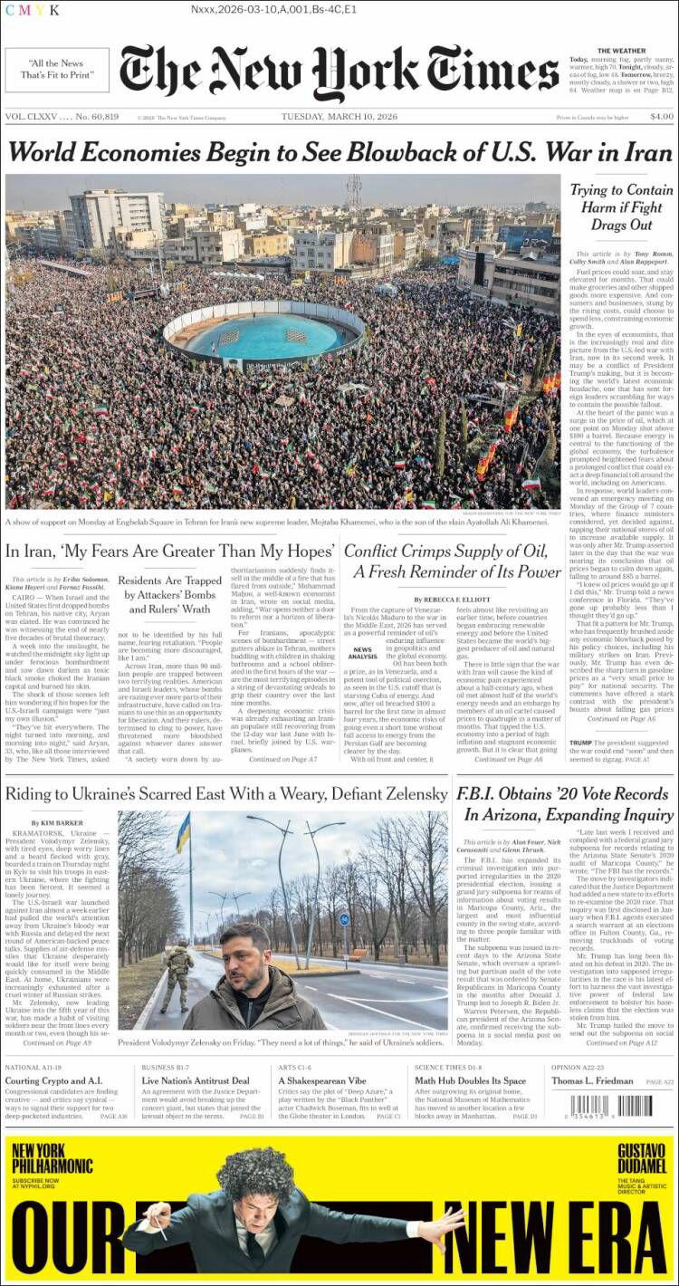 10 March 2026 Trump Says Iran War Is Pretty Much Over And Other