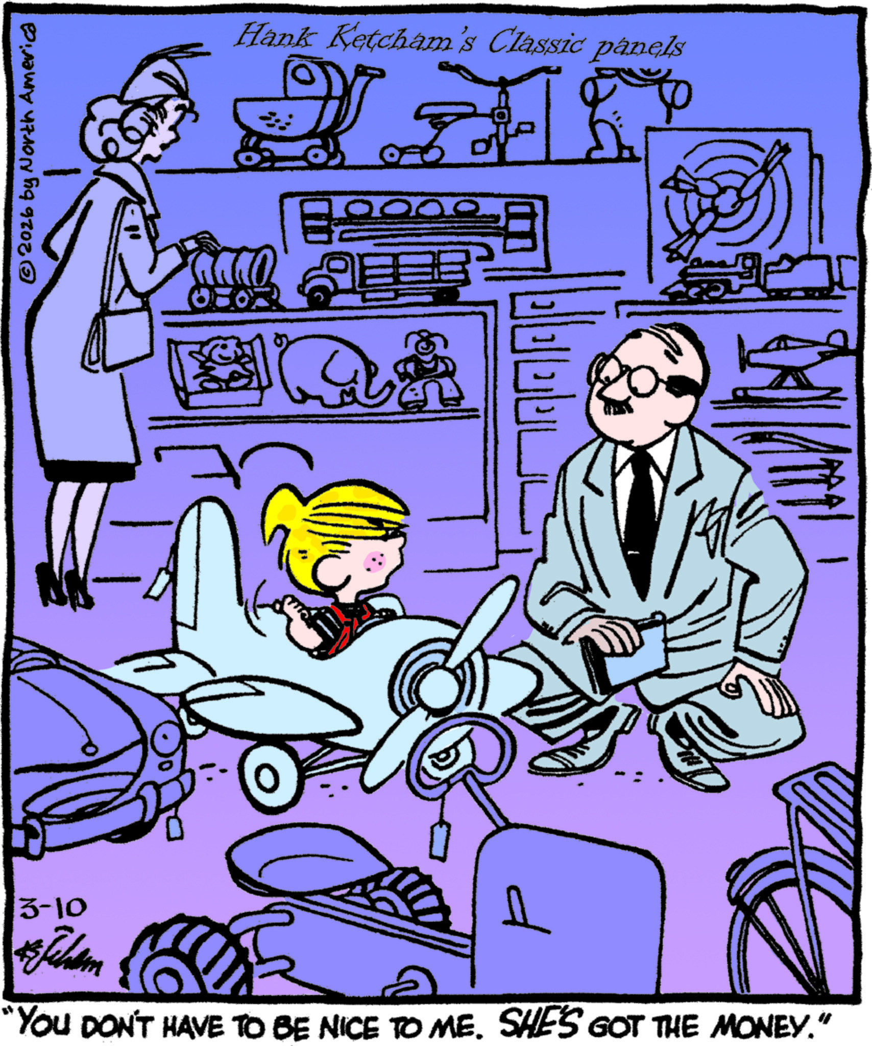 Dennis the Menace by H Ketcham, M Hamilton & R Ferdinand