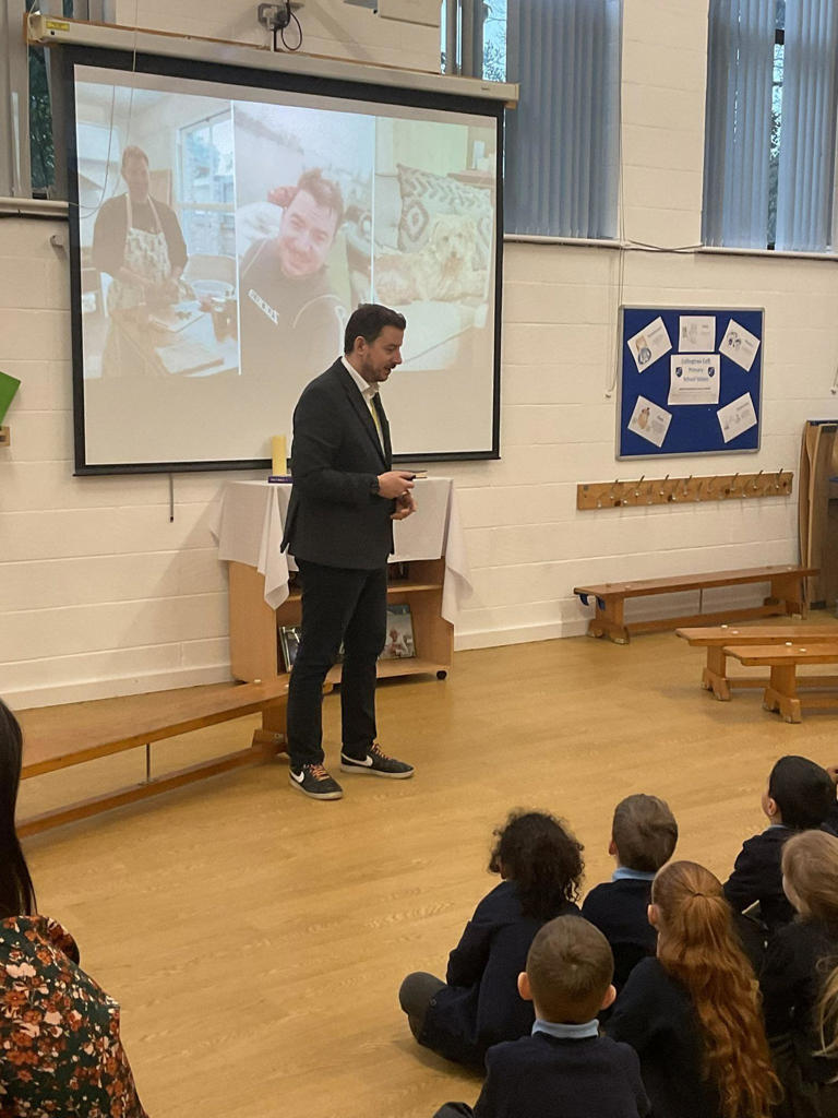 Memorable MP visit for Collingtree Primary School