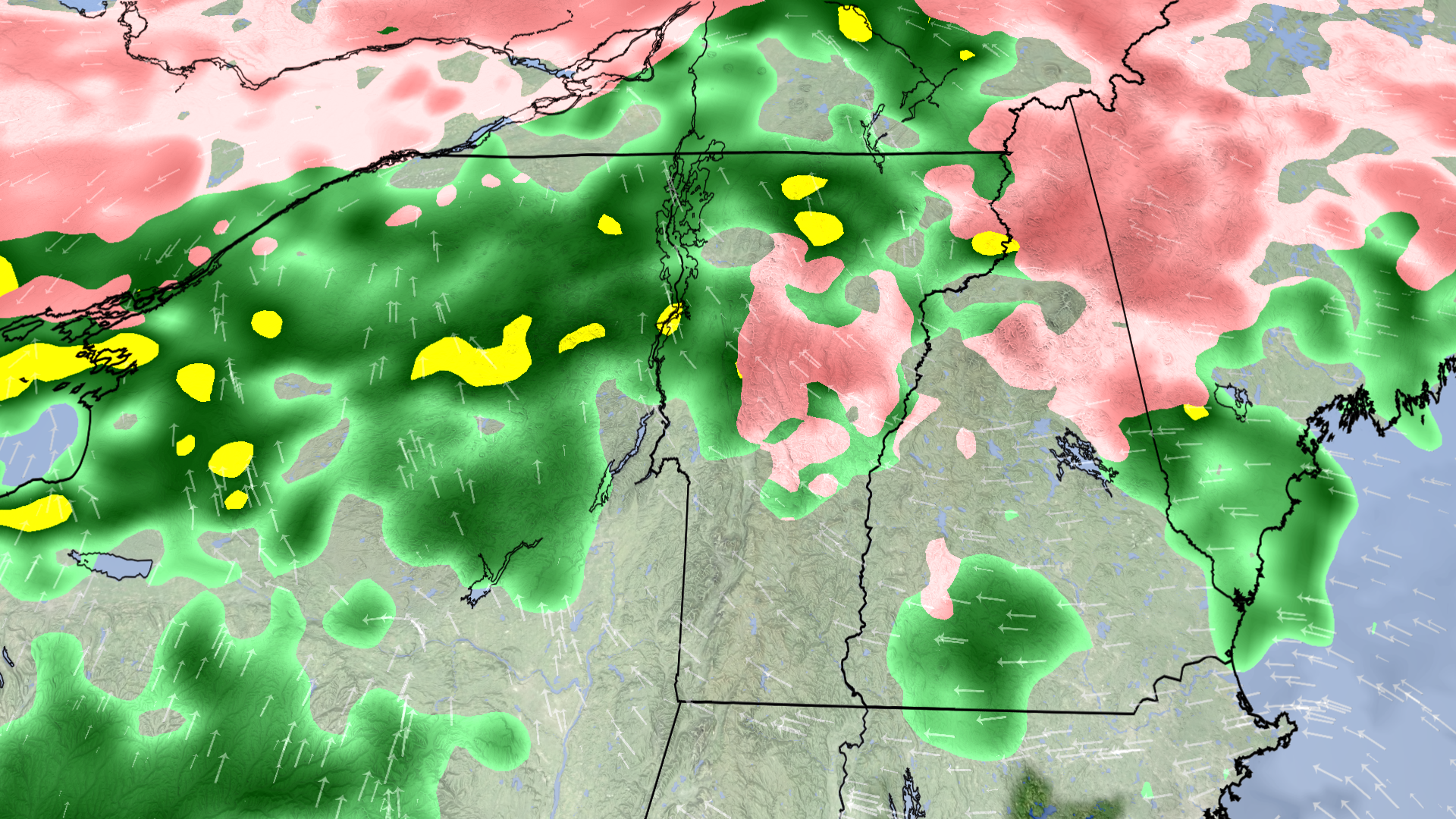 Freezing rain, plain rain expected Wednesday, flood risk cotinues ...