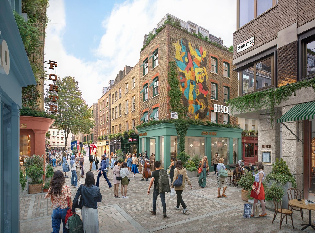 Carnaby Street gets makeover 60 years after Swinging Sixties heyday