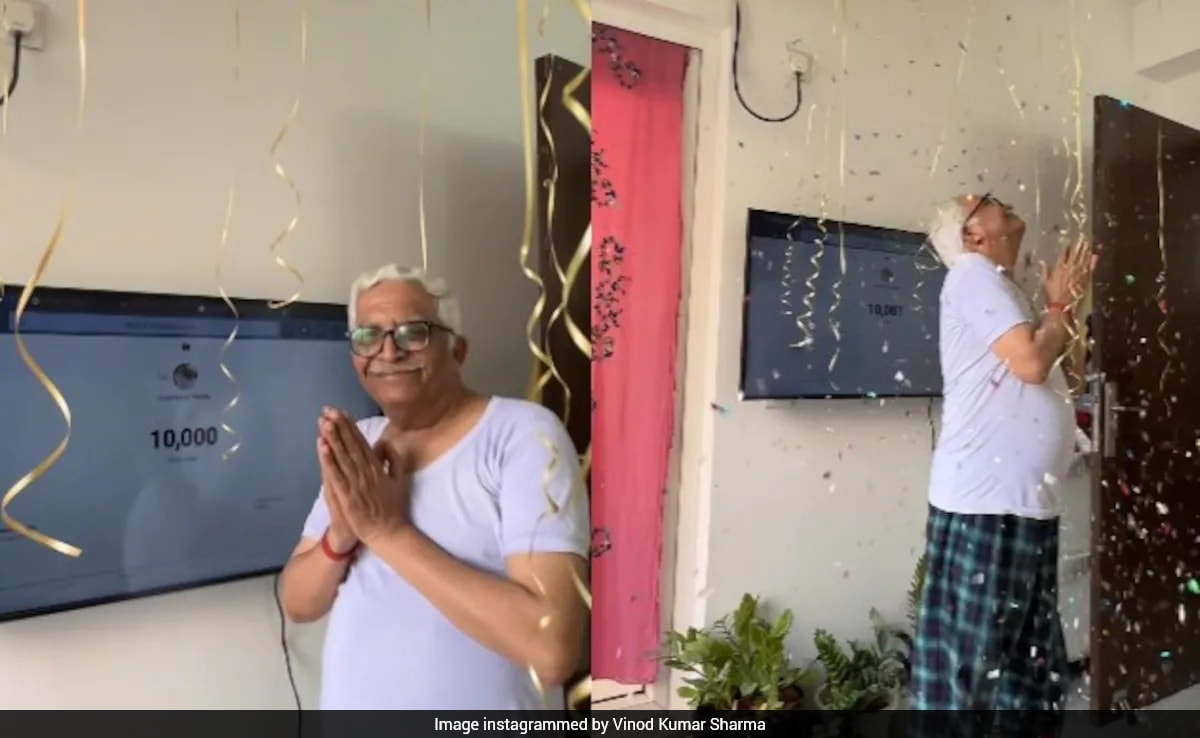 70-year-old 'Insta uncle' hits 10,000 subscribers on YouTube ...