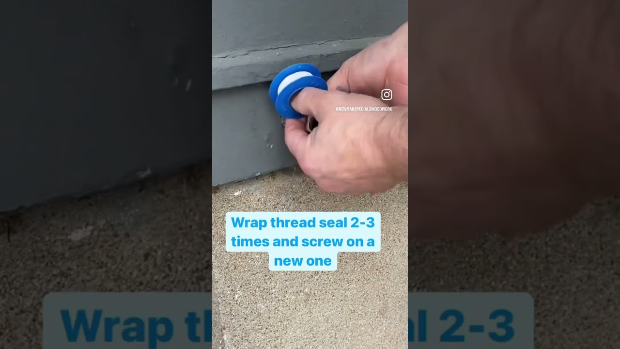 Replacing an outdoor faucet #diy #homerepair #homeownership