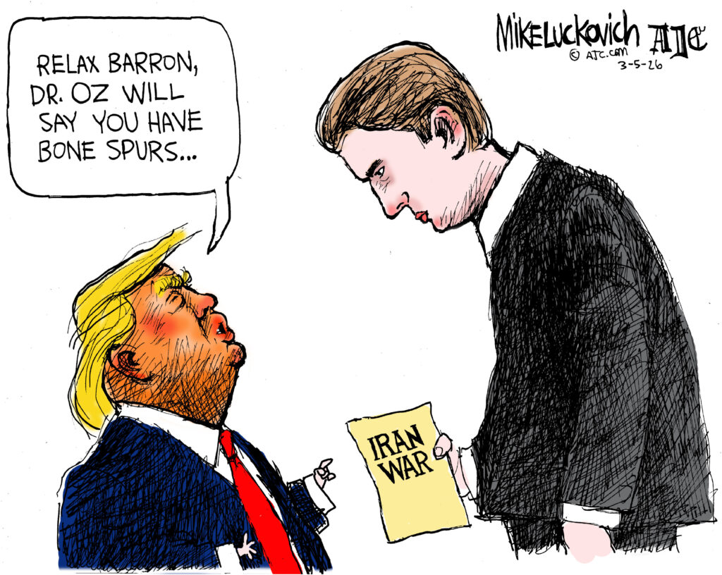 The latest syndicated political cartoons (3/10)
