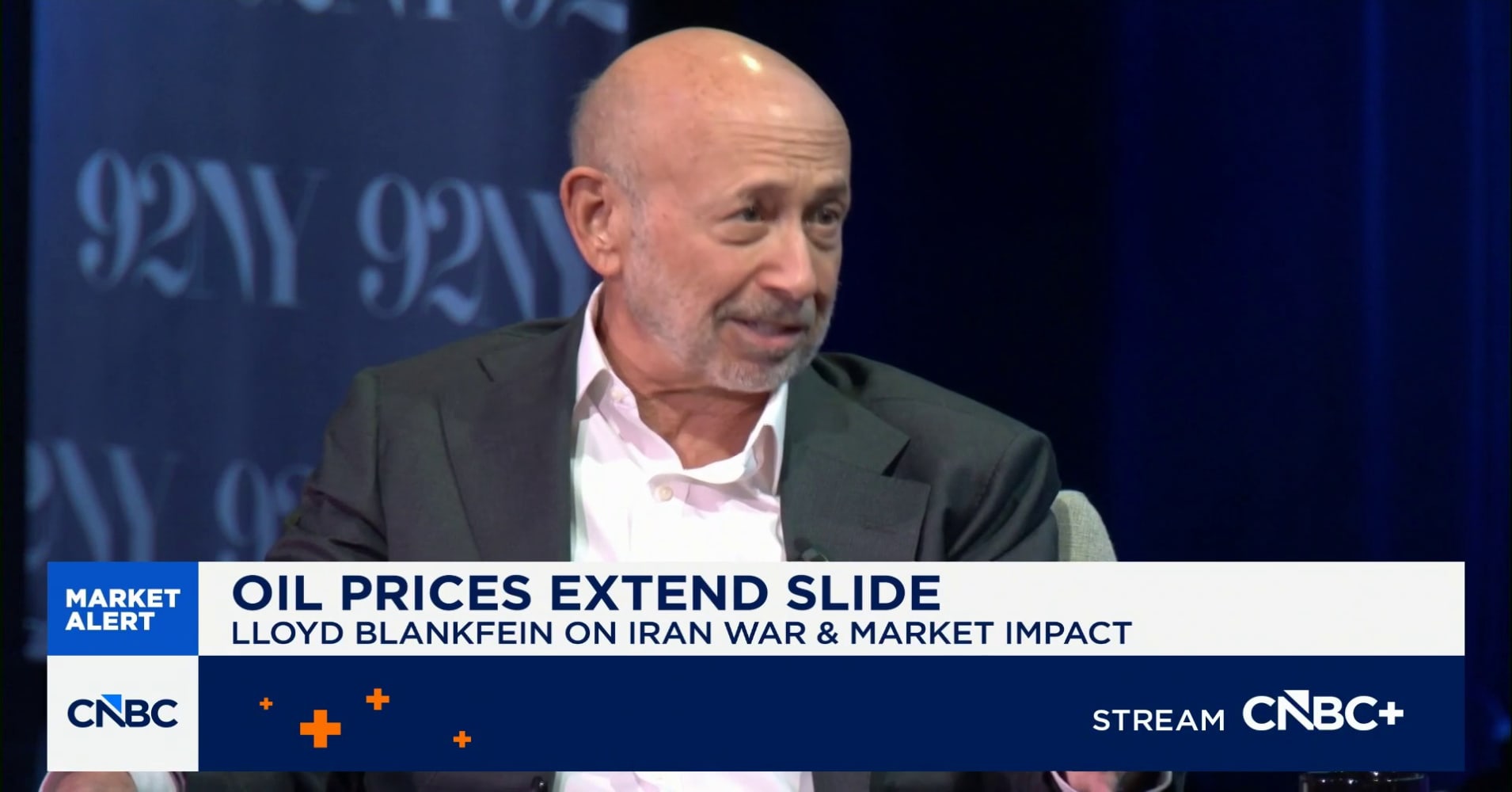 Former Goldman Sachs CEO Lloyd Blankfein: Iran war won't last very long ...