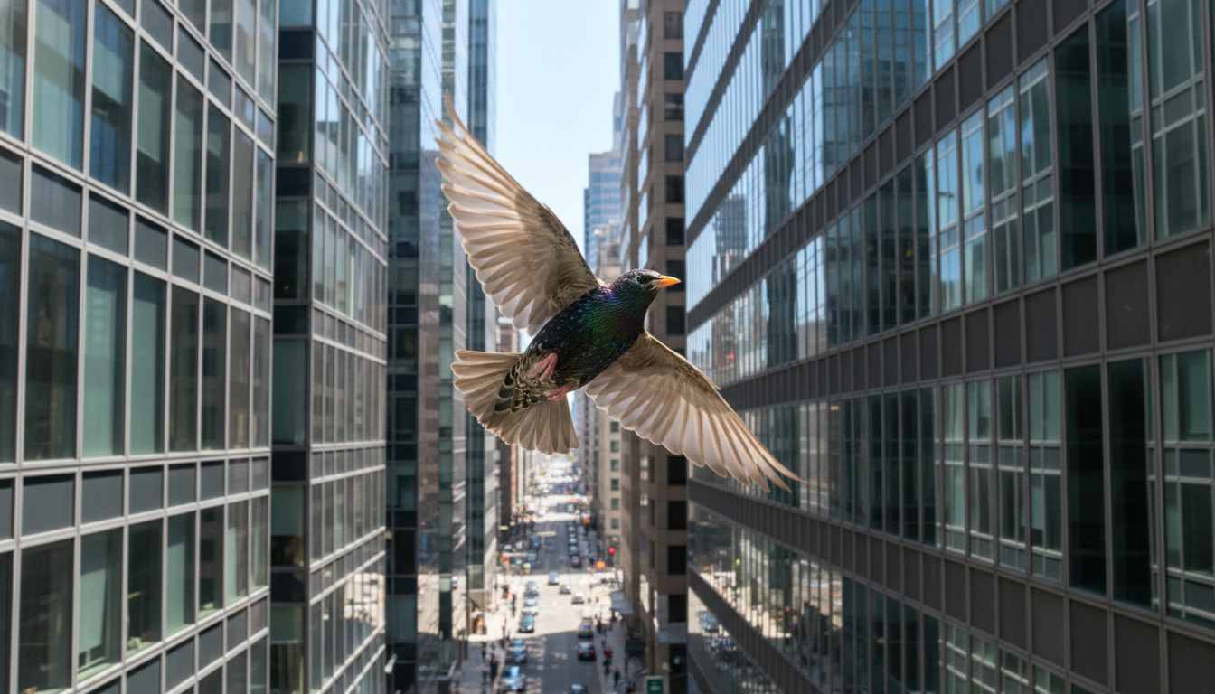 How urban life is forcing birds to evolve: wing shapes, flight skills ...
