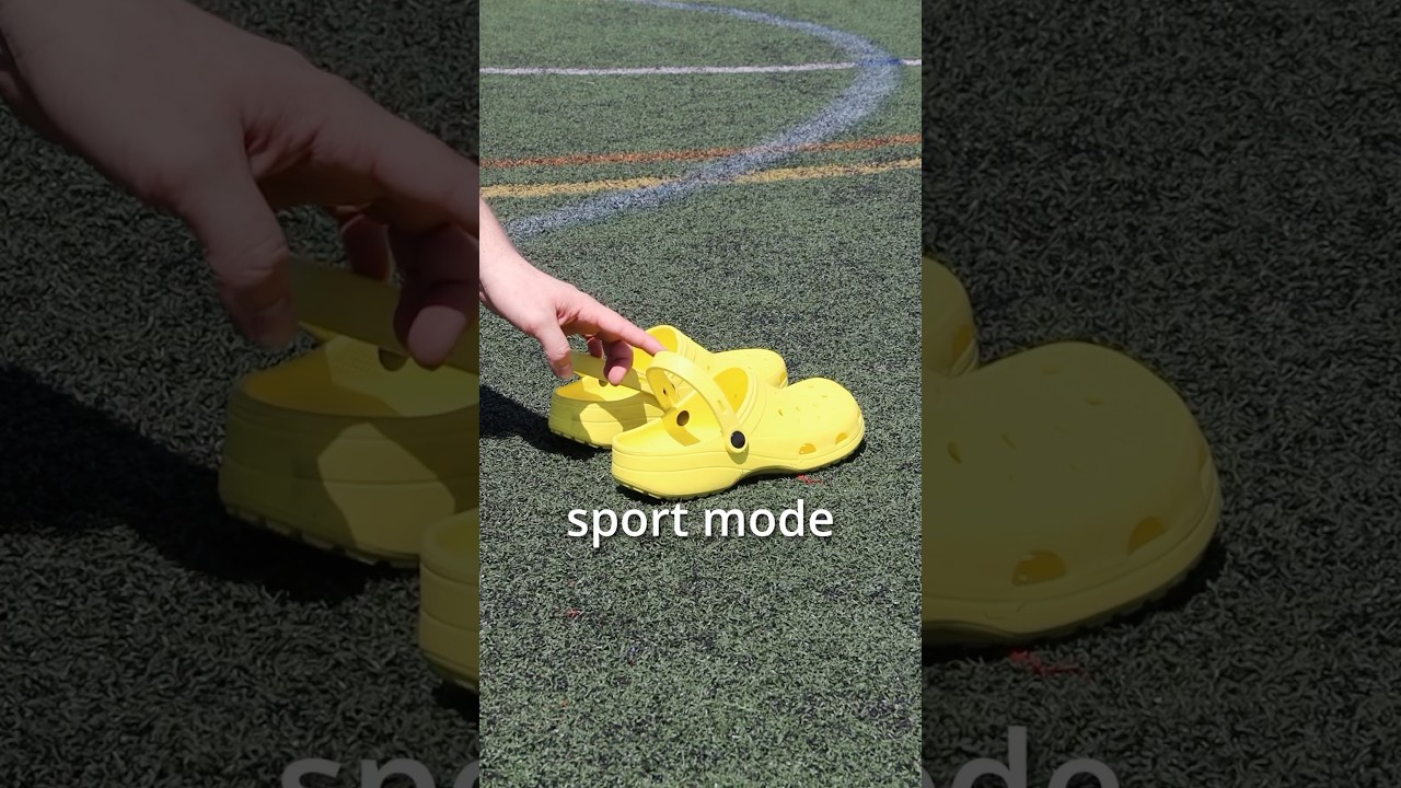 Crocs sport mode vs cleats