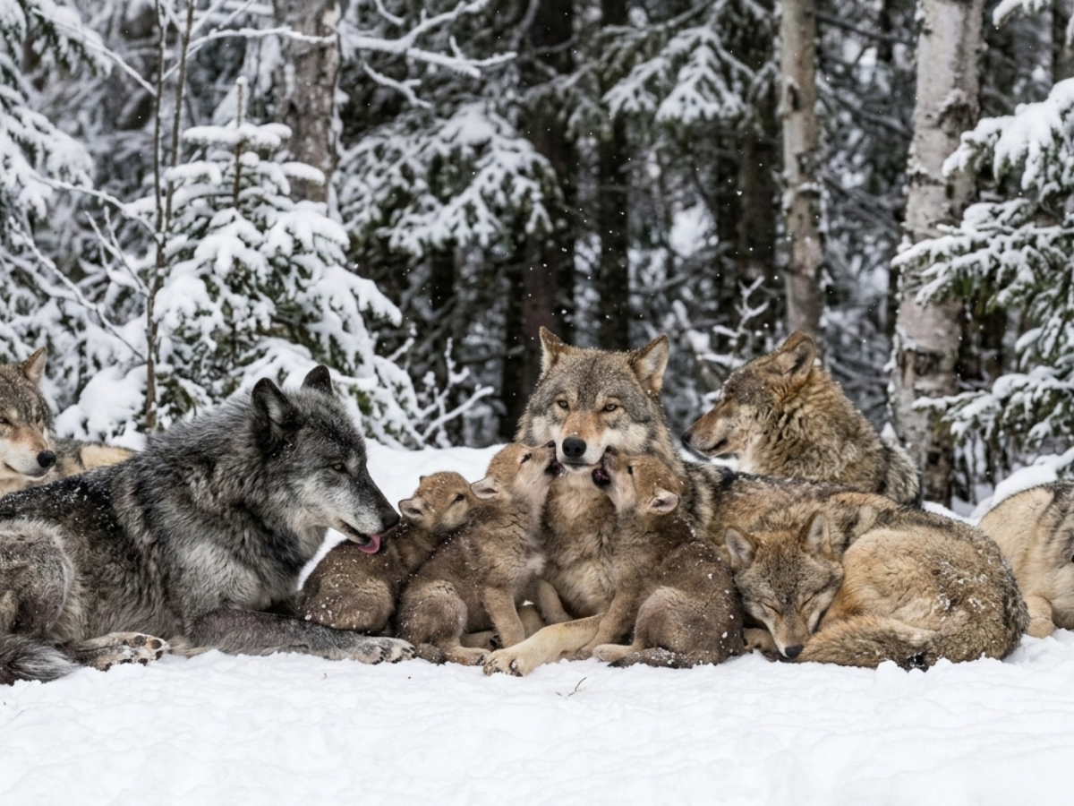 The unusual way wolf packs sometimes grow stronger after losing members