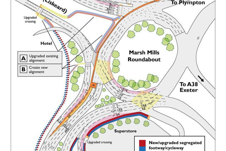 Major overhaul planned at busy Plymouth roundabout