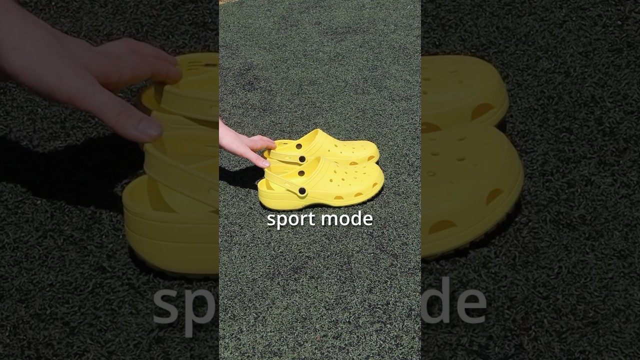 Crocs sport mode vs cleats